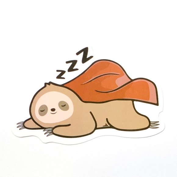 Design | Sloth Vinyl Sticker | Poshmark